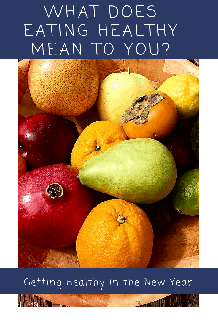 What Does Eating Healthy Mean to You? - Getting Healthy in the New Year ...