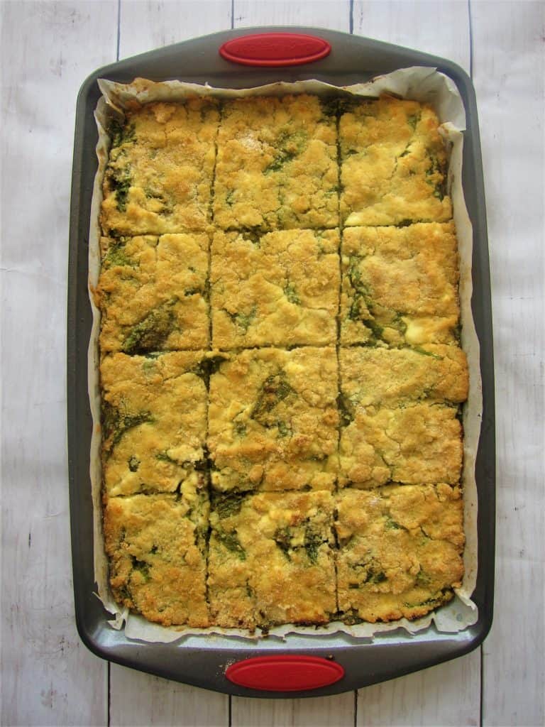 Spinach Corn Pie Casserole [Albanian Shapkat] - Mediterranean Latin ...