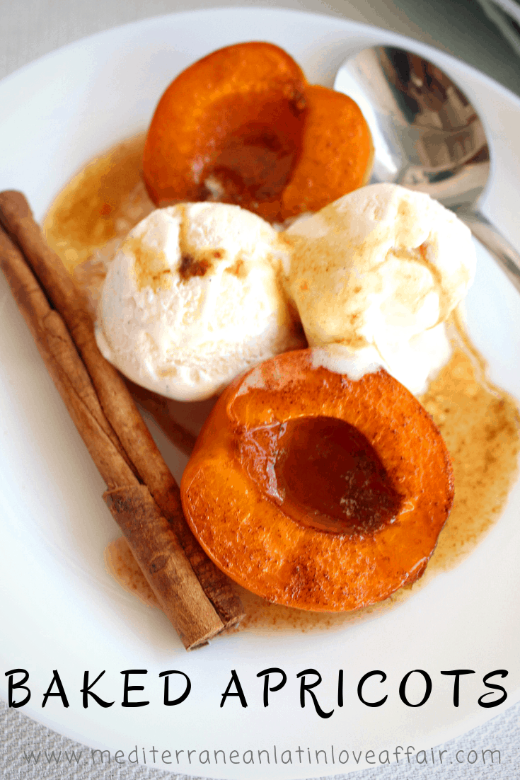 Baked Apricots - Mediterranean Latin Love Affair