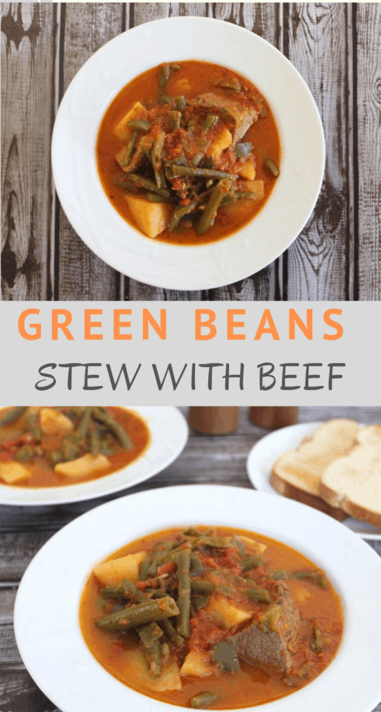 Green Beans Stew (Mashurka) - Mediterranean Latin Love Affair
