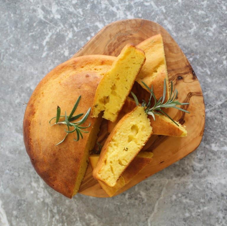 Mediterranean Rosemary Cornbread - Mediterranean Latin Love Affair