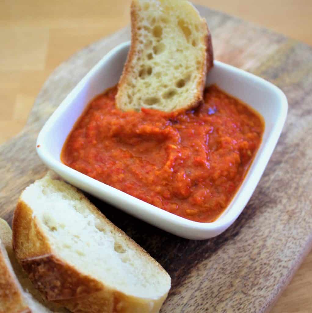 Ajvar - Balkan Red Pepper Dip - Mediterranean Latin Love Affair