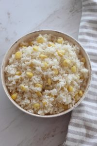 Rice With Andean Corn (Arroz Con Choclo) - Mediterranean Latin Love Affair