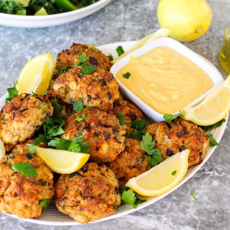 Cod Fish Cakes - Mediterranean Latin Love Affair