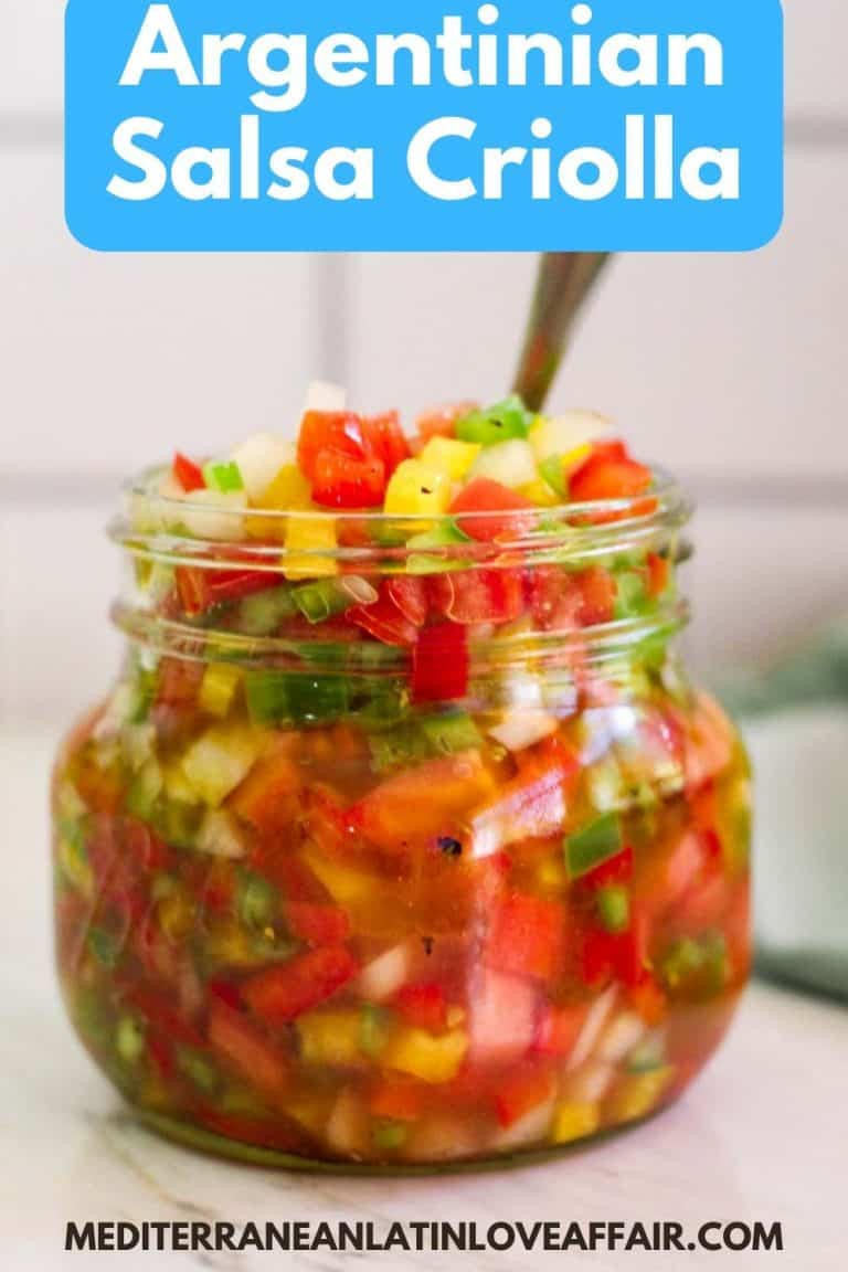 Argentinian Salsa Criolla - Mediterranean Latin Love Affair