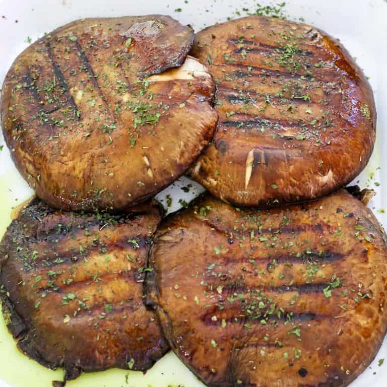 Grilled Portobello Mushrooms - Mediterranean Latin Love Affair