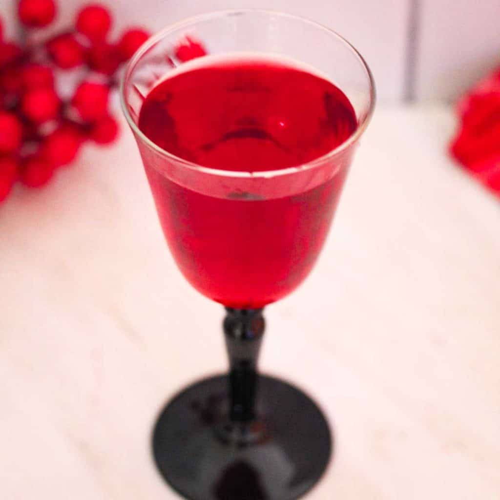 Homemade Cranberry Liqueur - Mediterranean Latin Love Affair