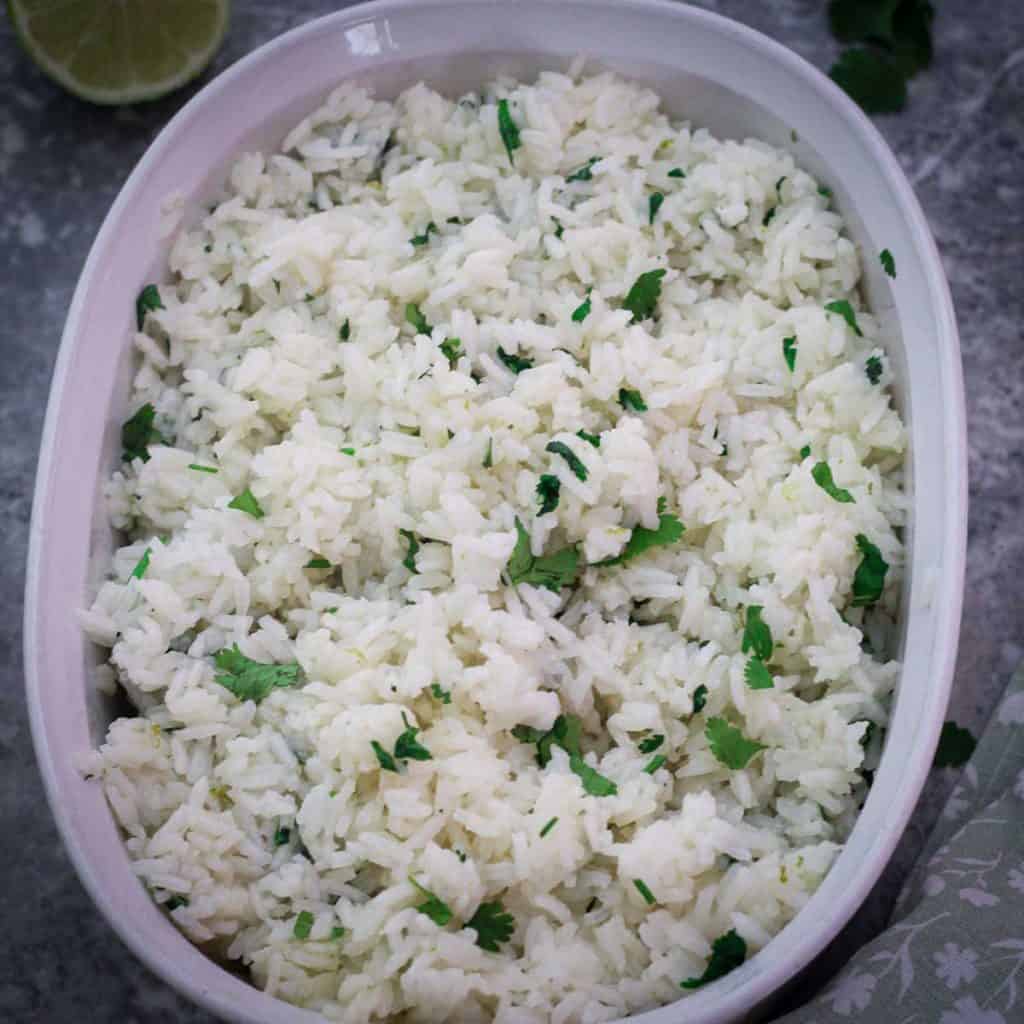 Basmati Rice with Dill and Lemon - Mediterranean Latin Love Affair