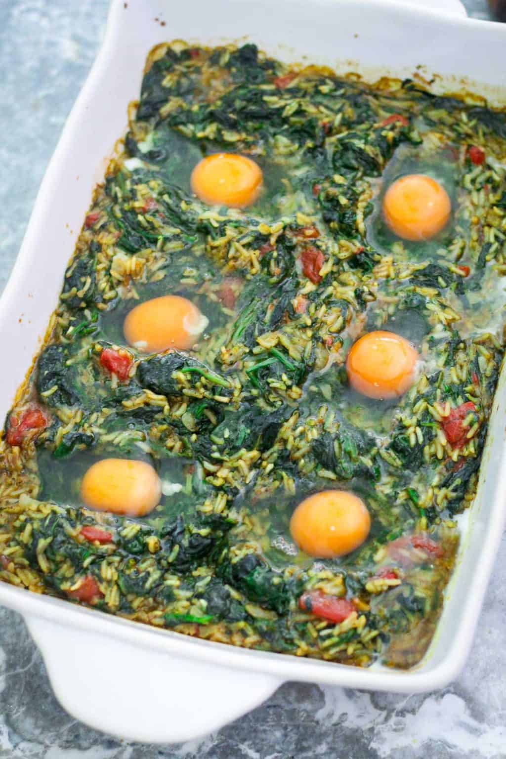 Albanian Burani - Spinach, Rice and Eggs - Mediterranean Latin Love Affair