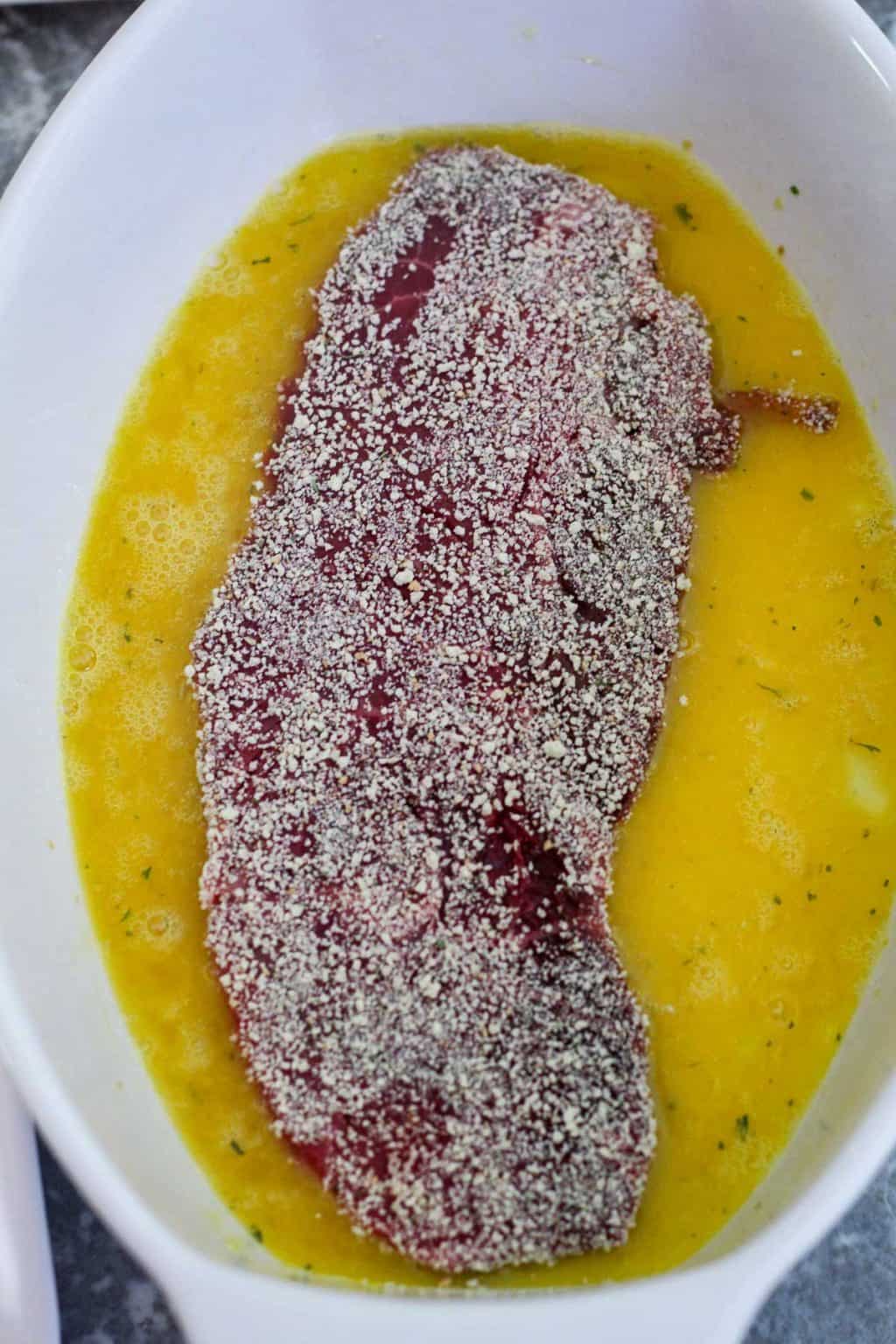 Beef Milanesa Steak (Milanesa de Res) - Mediterranean Latin Love Affair