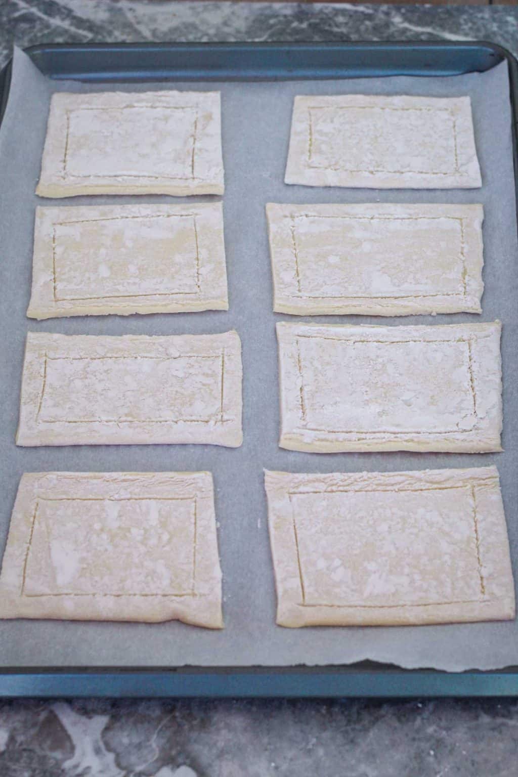 Puff Pastry Tarts with Mixed Berries - Mediterranean Latin Love Affair