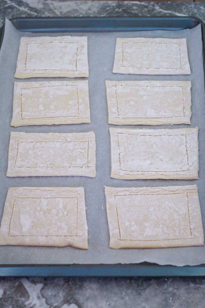 Puff Pastry Tarts with Mixed Berries - Mediterranean Latin Love Affair