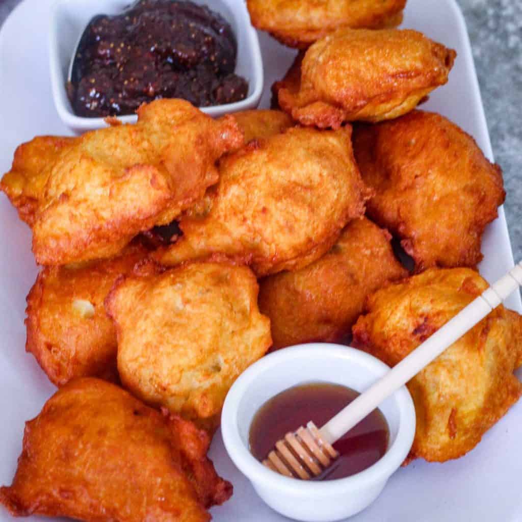 Albanian Fried Dough (Petulla) - Mediterranean Latin Love Affair