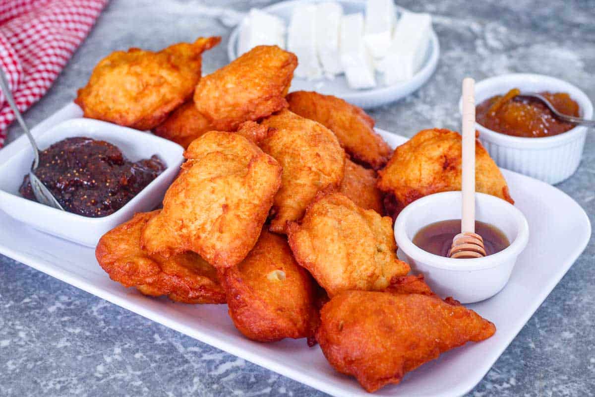 Albanian Fried Dough (Petulla) - Mediterranean Latin Love Affair