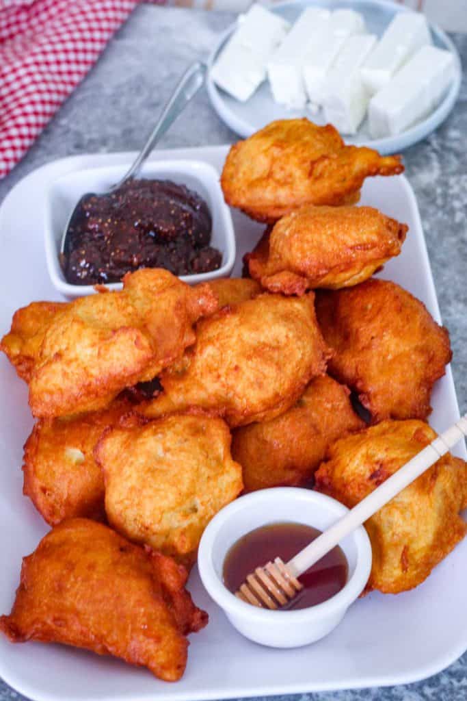 Albanian Fried Dough (Petulla) - Mediterranean Latin Love Affair
