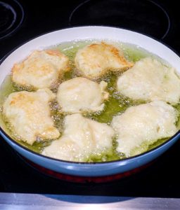 Albanian Fried Dough (Petulla) - Mediterranean Latin Love Affair