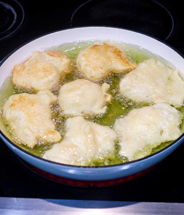 Albanian Fried Dough (Petulla) - Mediterranean Latin Love Affair