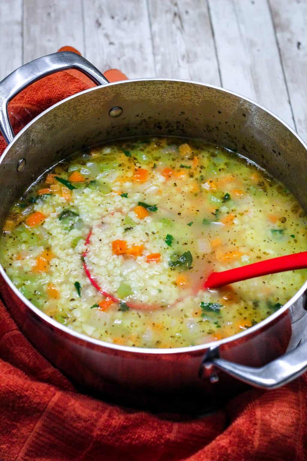 Easy Stelline Soup - Mediterranean Latin Love Affair