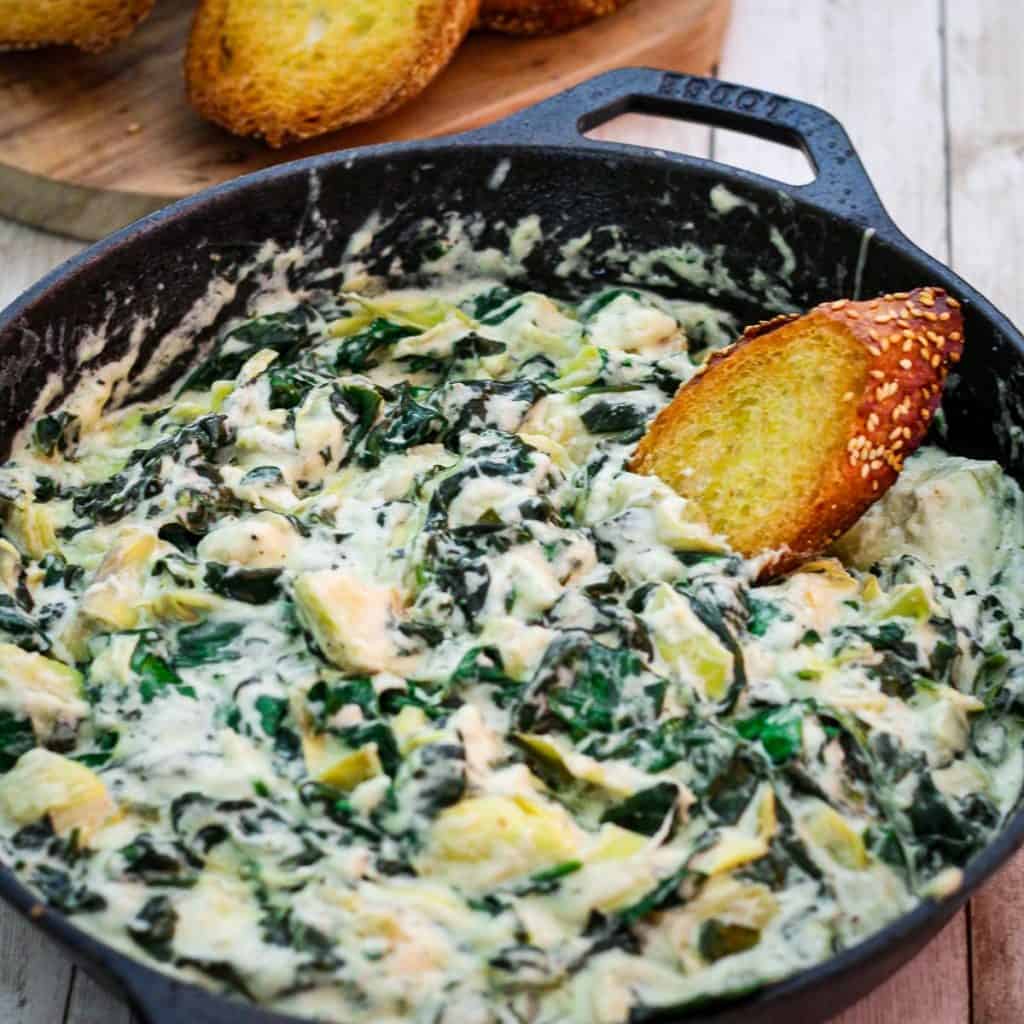 Spinach and Artichoke Dip with Goat Cheese - Mediterranean Latin Love ...