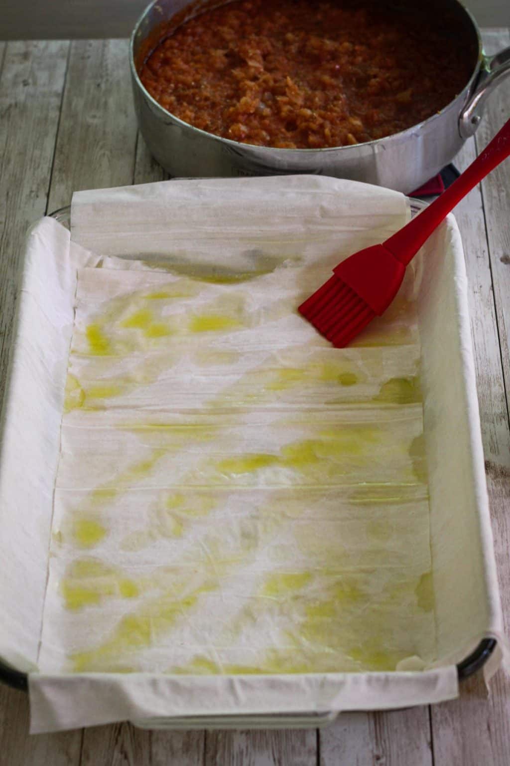 Phyllo Pie with Onions and Tomatoes - Mediterranean Latin Love Affair