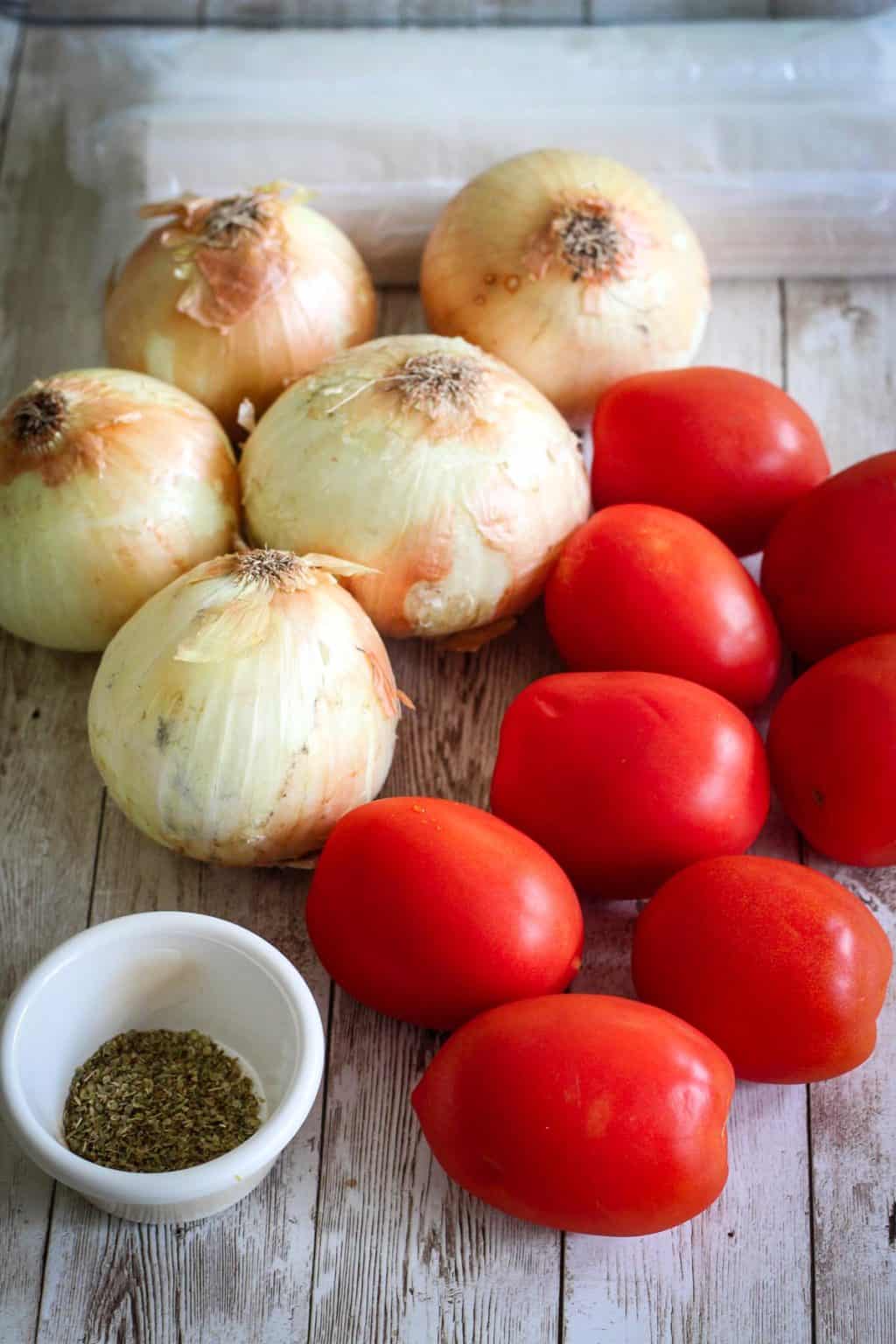 Phyllo Pie with Onions and Tomatoes - Mediterranean Latin Love Affair