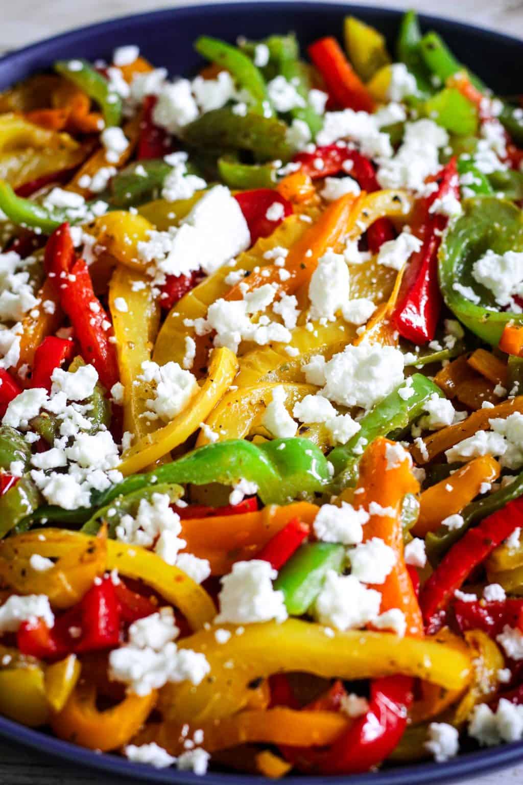 Stir Fried Bell Peppers - Mediterranean Latin Love Affair