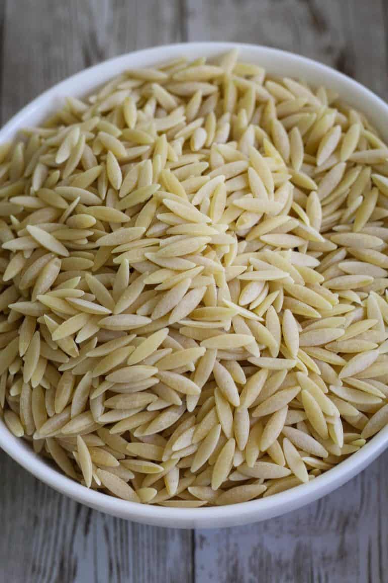 One Pot Orzo with Spinach - Mediterranean Latin Love Affair