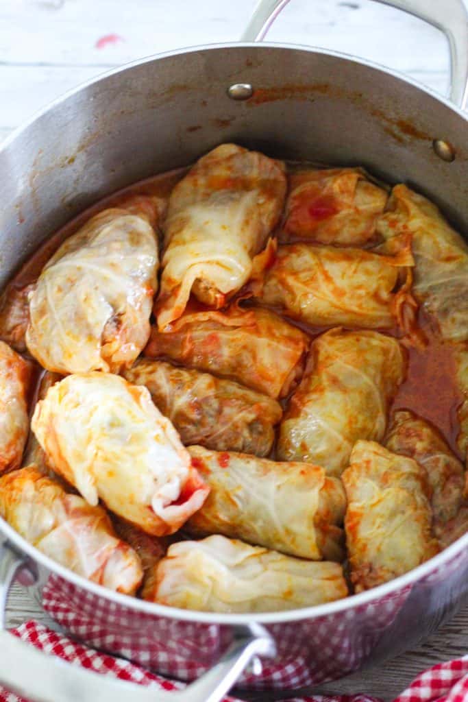 Albanian Cabbage Rolls (Sarma) - Mediterranean Latin Love Affair