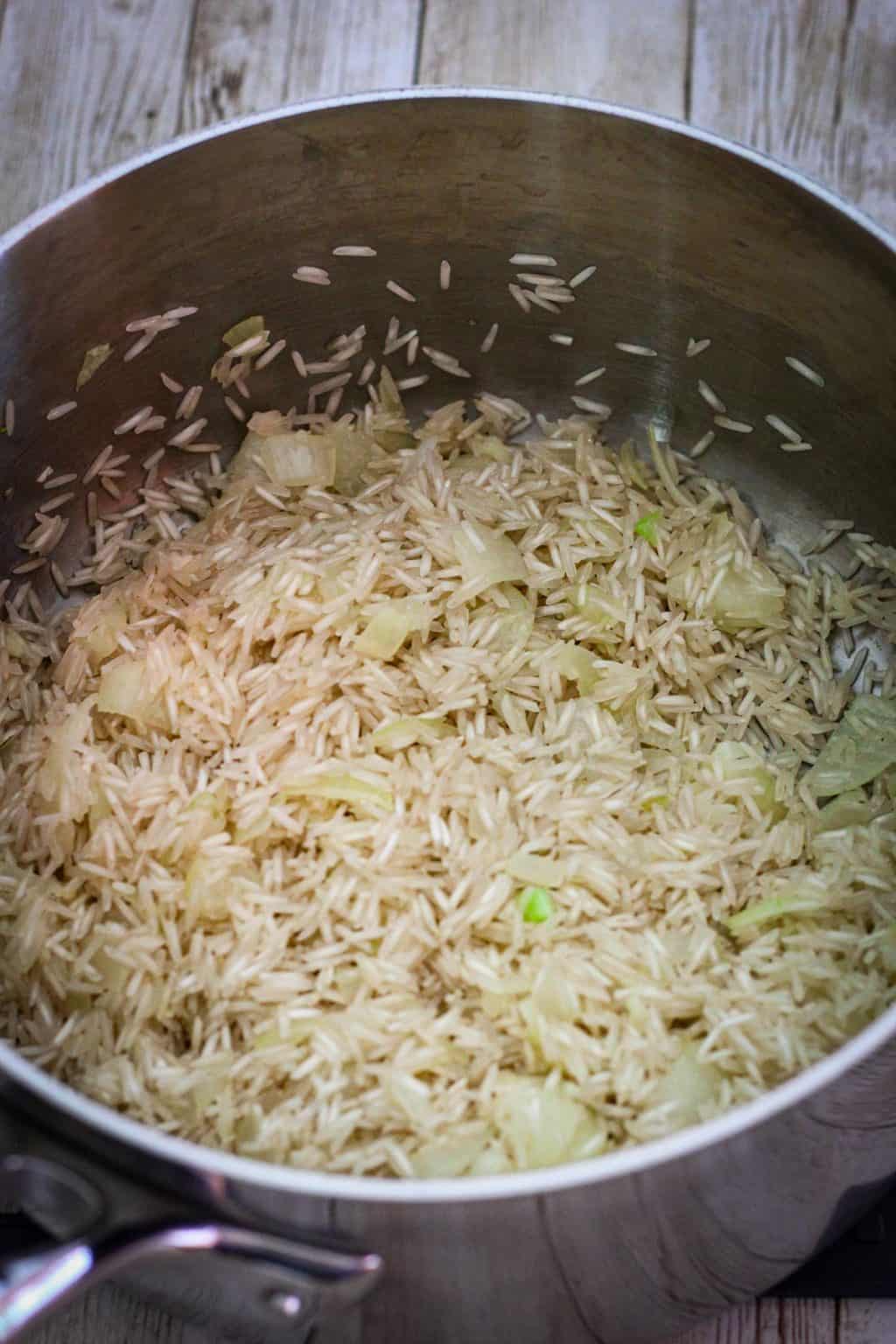 Basmati Rice with Dill and Lemon - Mediterranean Latin Love Affair