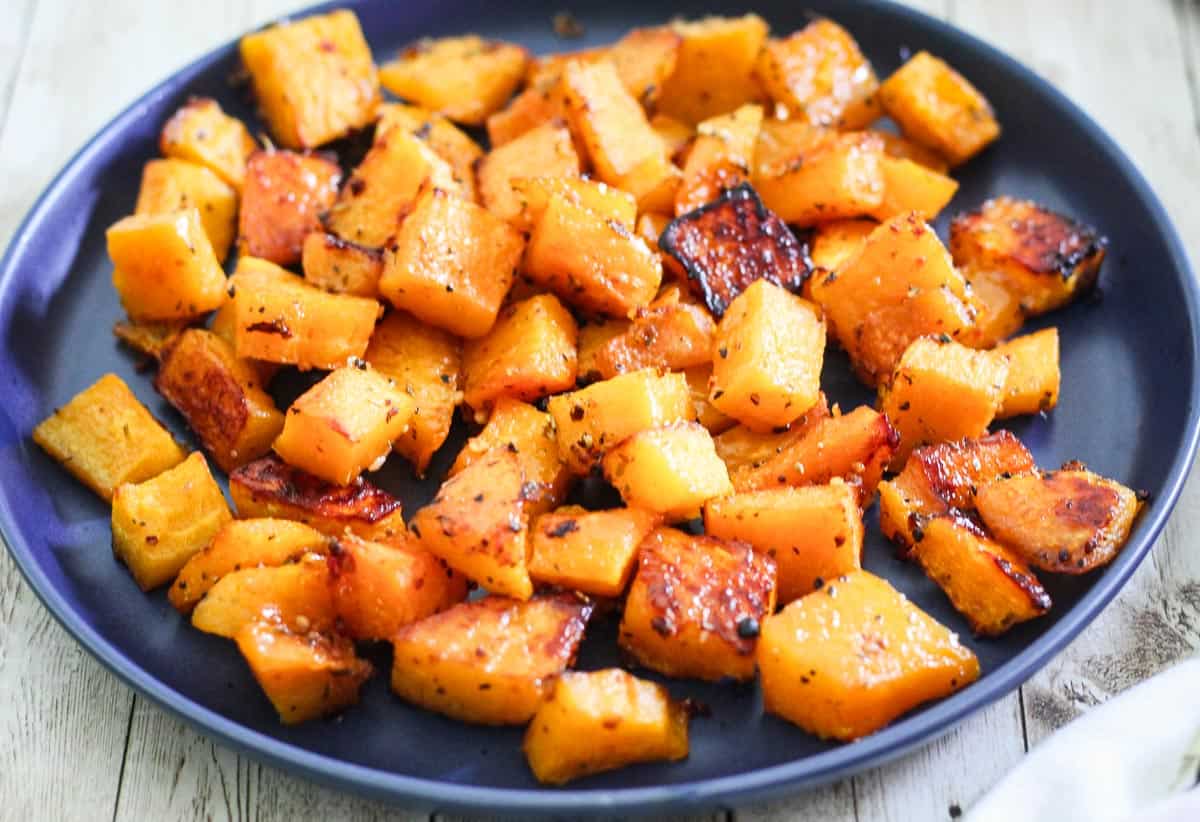 Roasted Butternut Squash with Greek Seasoning and Honey - Mediterranean ...